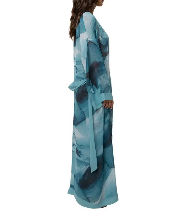 JLUXLABEL Abstract Alissa Printed Duster