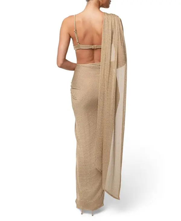 JLUXLABEL Nocturne Draped Top