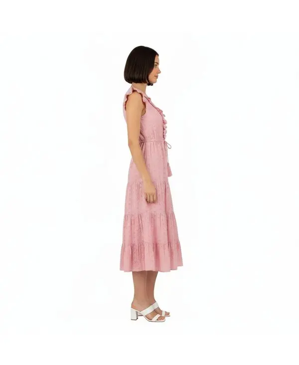 MER ST. BARTH Giselle Maxi Dress - Pink