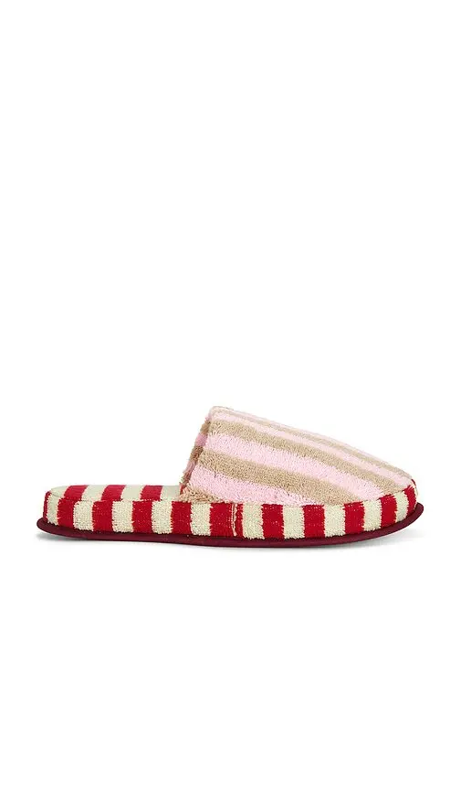 DUSEN DUSEN Slipper In Pink - Ladybug