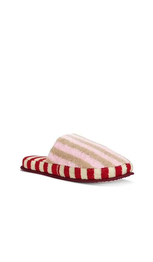 DUSEN DUSEN Slipper In Pink - Ladybug