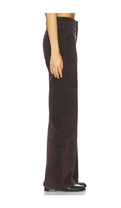 LEVI'S Ribcage Wide Leg Jeans In Brown