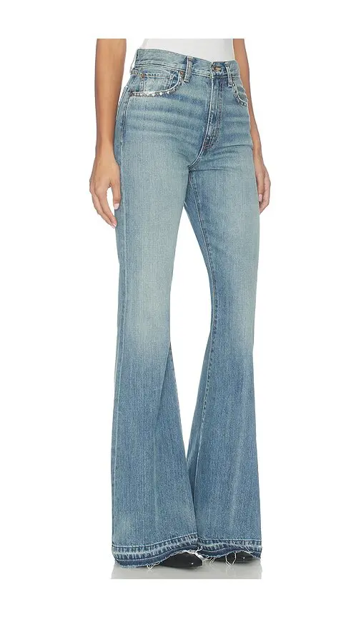 RE/DONE Jane Bootcut Jeans In Blue