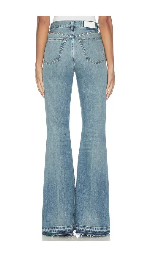 RE/DONE Jane Bootcut Jeans In Blue