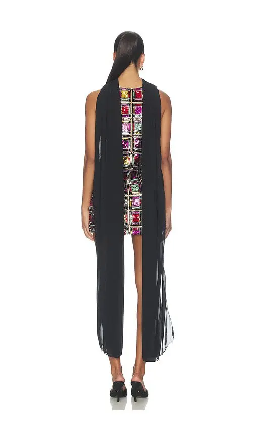 Show Me Your Mumu Carlyle Mini Dress In Pink