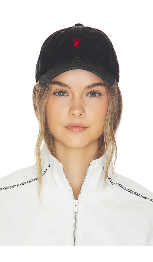 HAELO Archangel Cap In Black - Washed Black