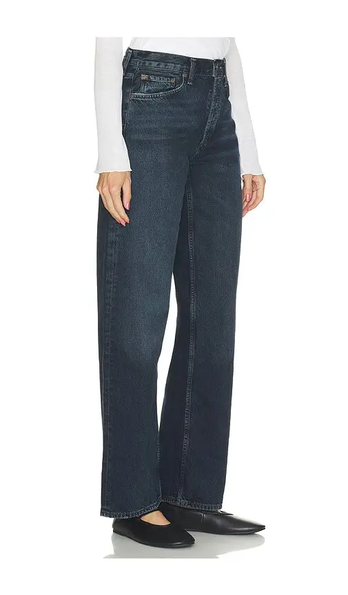 AGOLDE Arc Petite Jean In Denim-dark