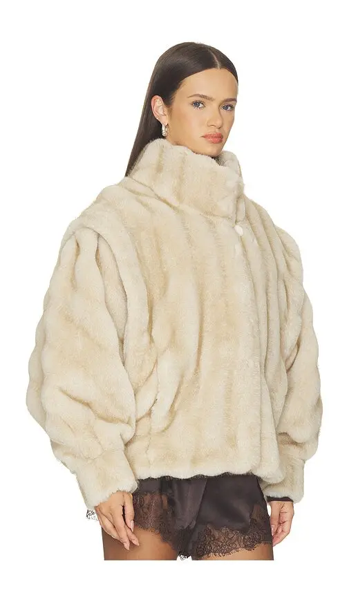 DUCIE Katja Faux Fur Jacket