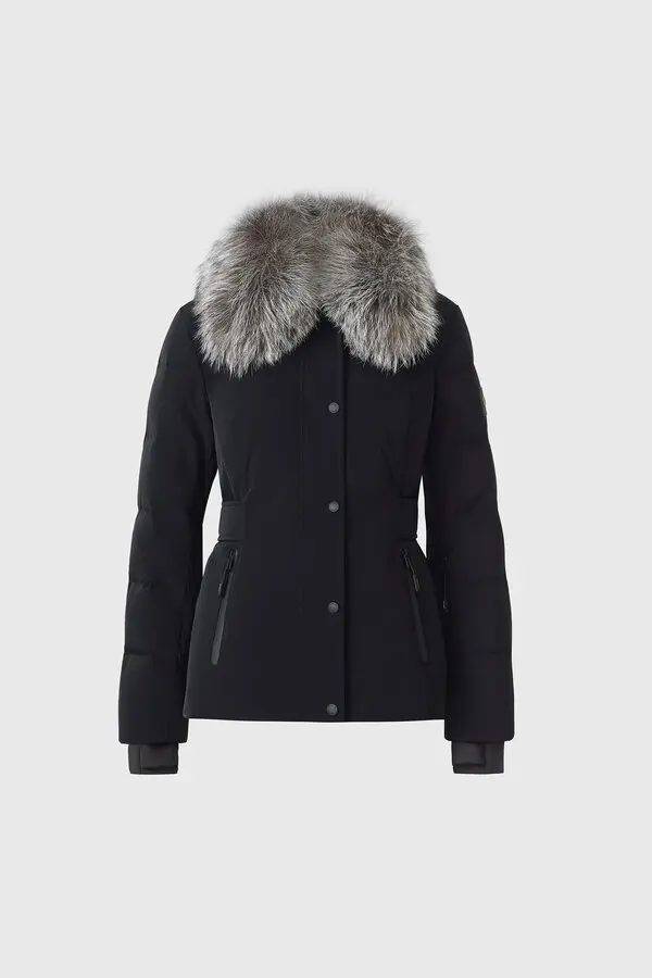 Mackage Rayna-x Fitted Ski Jacket - Black