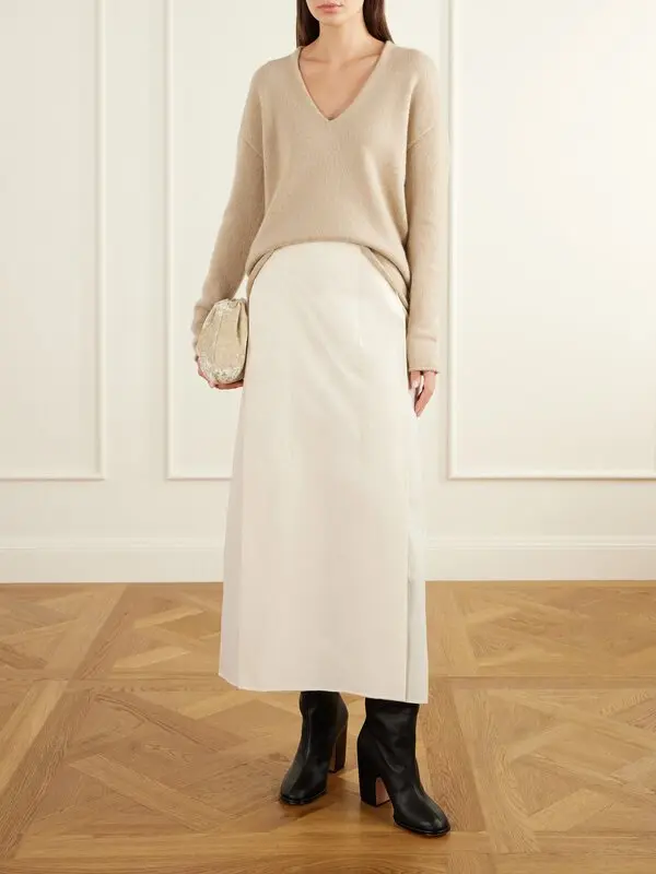 LAUREN MANOOGIAN Alpaca And Cashmere-blend Sweater