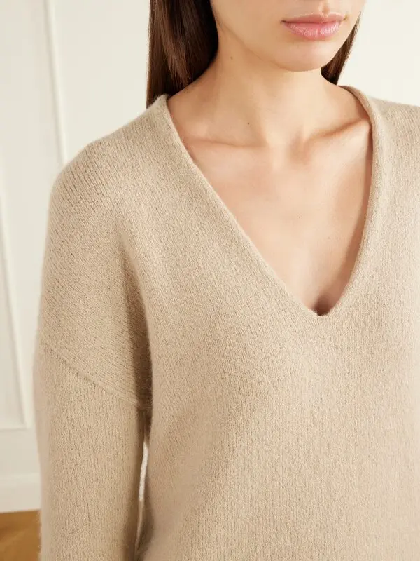 LAUREN MANOOGIAN Alpaca And Cashmere-blend Sweater