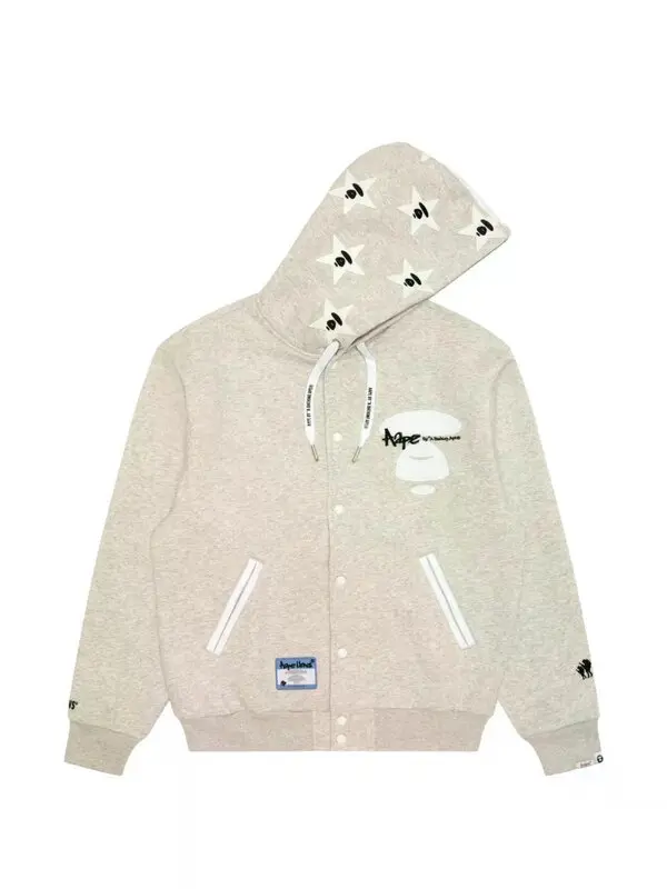 AAPE BY *A BATHING APE Moonface Embroidered Hoodie