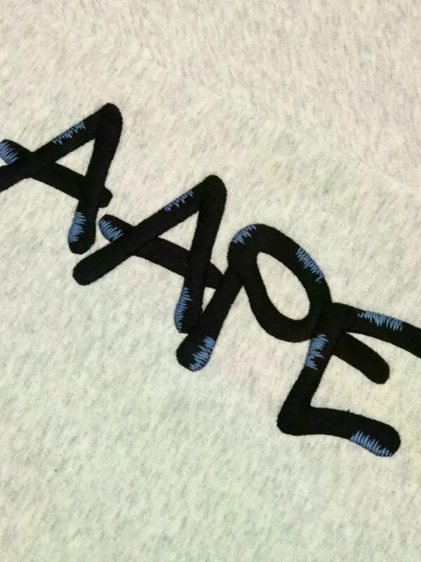AAPE BY *A BATHING APE Moonface Embroidered Hoodie