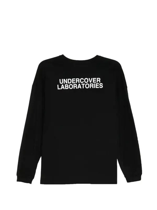 Undercover Graphic-print Cotton Sweater