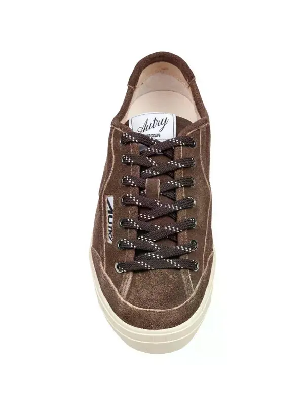 AUTRY Windscape Suede Sneakers - Brown