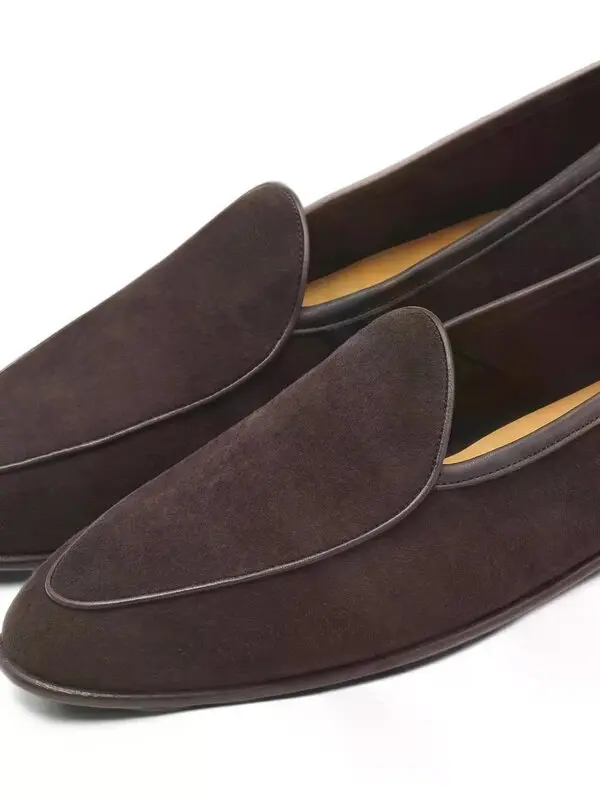 BAUDOIN & LANGE Sagan Suede Loafers