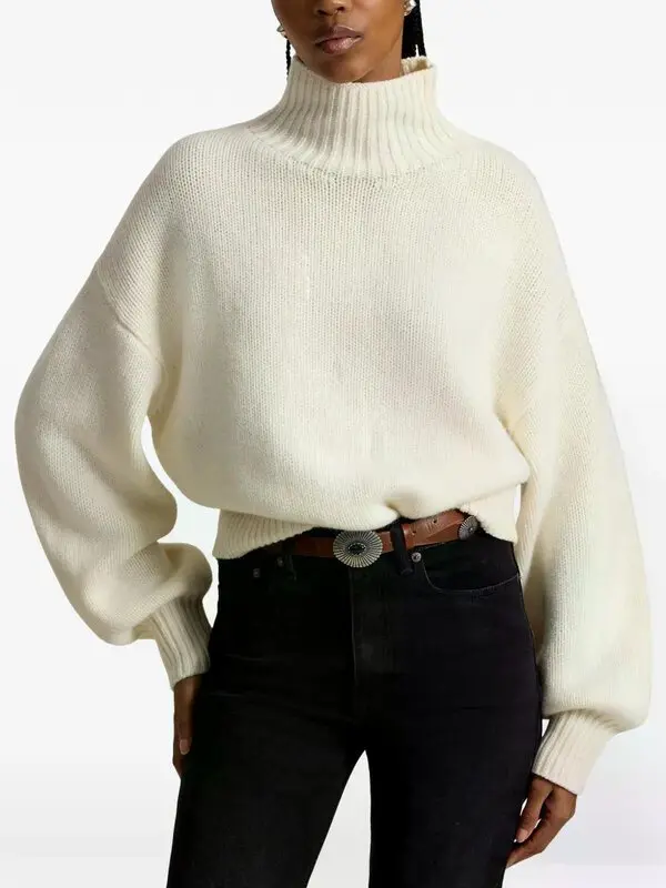 Polo Ralph Lauren Cashmere High-neck Sweater - Neutrals