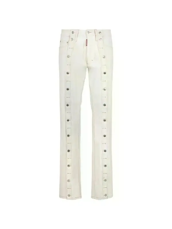Dsquared2 Bull American Denim Jeans - Neutrals