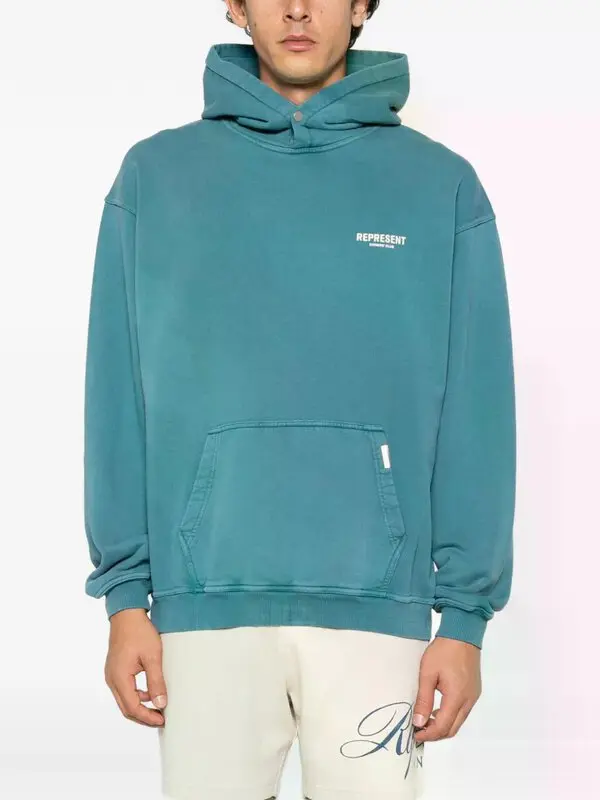 REPRESENT Owners' Club Logo-print Hoodie