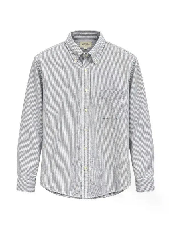 Hartford Vertical-stripe Button-down Shirt