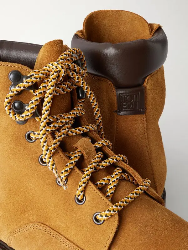 TOTEME Shearling-lined Suede Boots