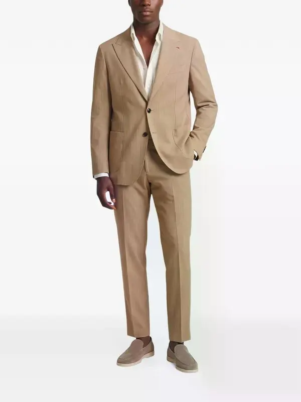 MULISH Pinstripe-pattern Single-breasted Suit