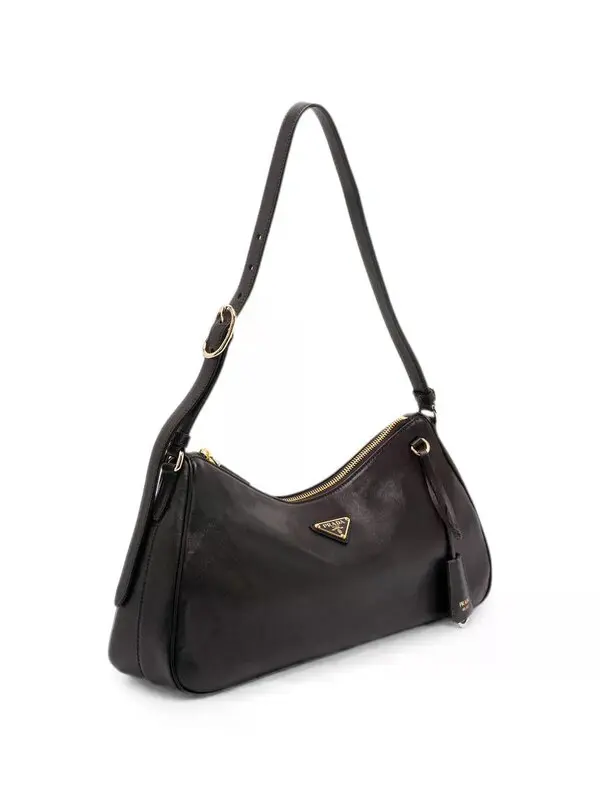 Prada Logo-plaque Shoulder Bag