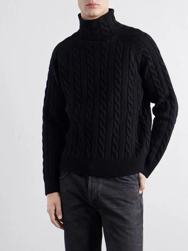 TOTEME Cable-knit Wool Sweater