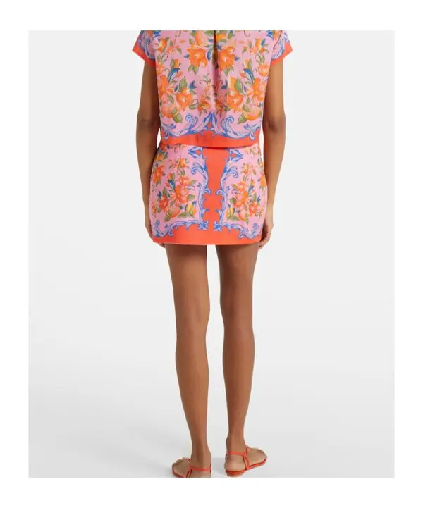 Farm Rio Floral Wrap Dress