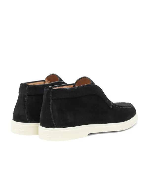 Santoni Suede Loafers
