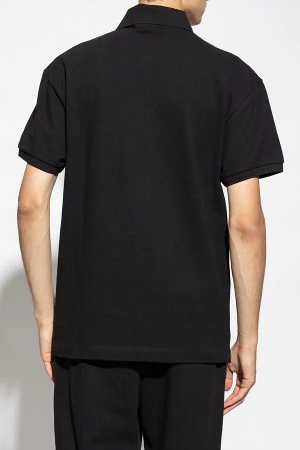 Palm Angels Logo Embroidered Polo Shirt