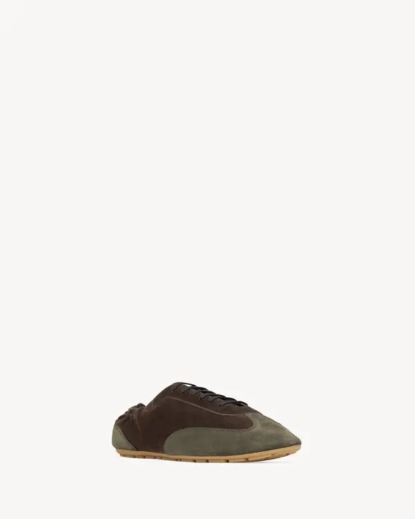 Saint Laurent Lewis Sneakers In Suede