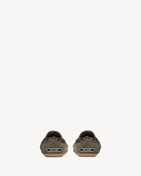 Saint Laurent Lewis Sneakers In Suede