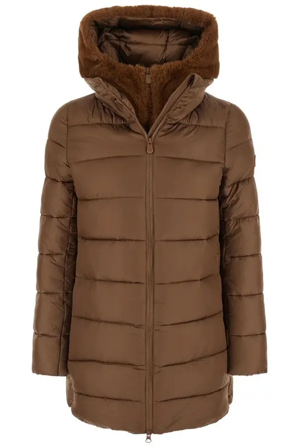 SAVE THE DUCK Matilda Long Hooded Down Jacket