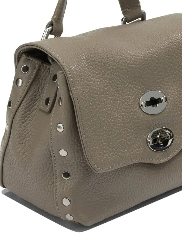 ZANELLATO Logo Handbag - Gray