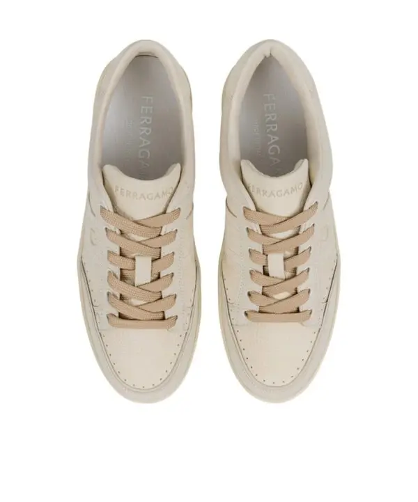 FERRAGAMO Low-top Sneaker With Signature