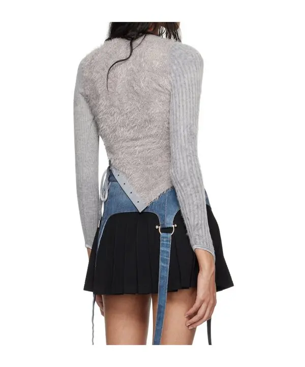 Andersson Bell Hairy Cutout Sweater