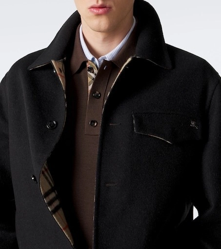 Burberry Wool Polo Sweater