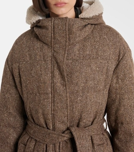 Brunello Cucinelli Wool Blend Down Jacket