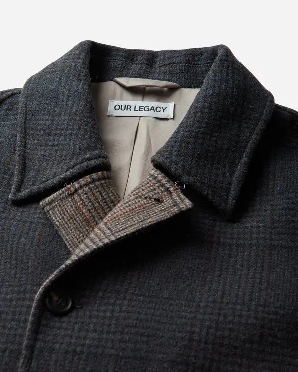 Our Legacy Long-sleeved Coat - Black