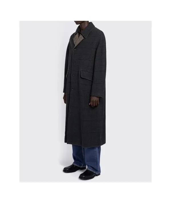 Our Legacy Long-sleeved Coat - Black