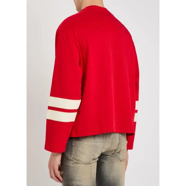 Amiri Cotton V-neck T-shirt