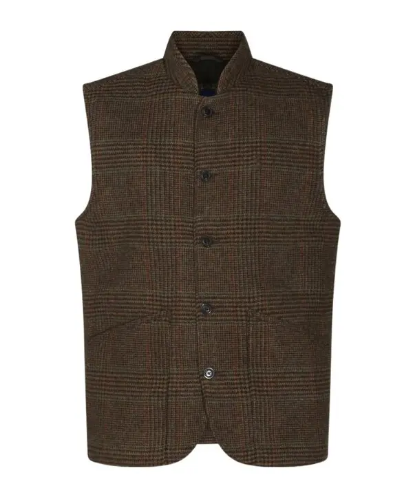 Polo Ralph Lauren The Langdon Plaid Tweed Waistcoat