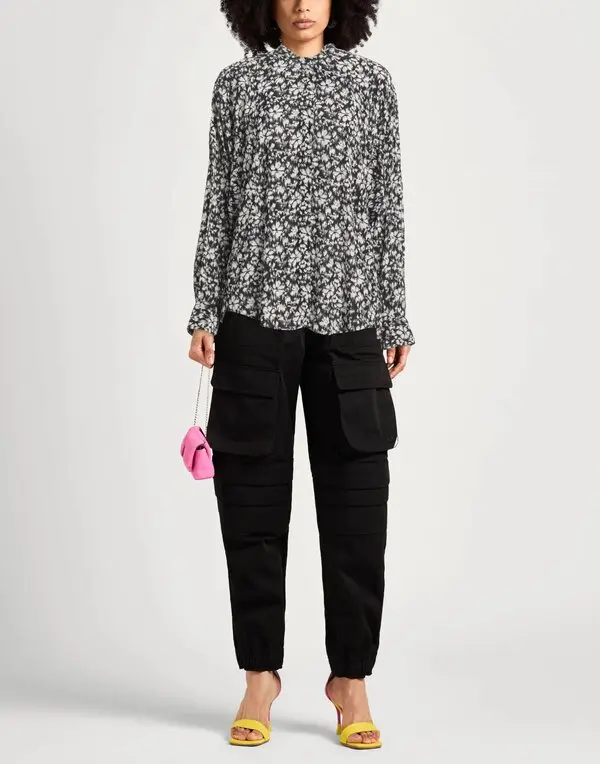 Isabel Marant Étoile Two-tone Long-sleeve Crew Neck Shirt
