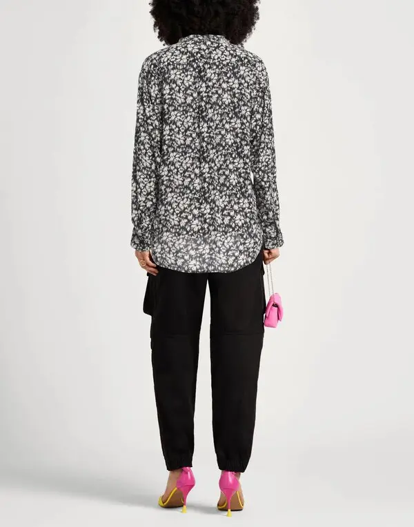 Isabel Marant Étoile Two-tone Long-sleeve Crew Neck Shirt