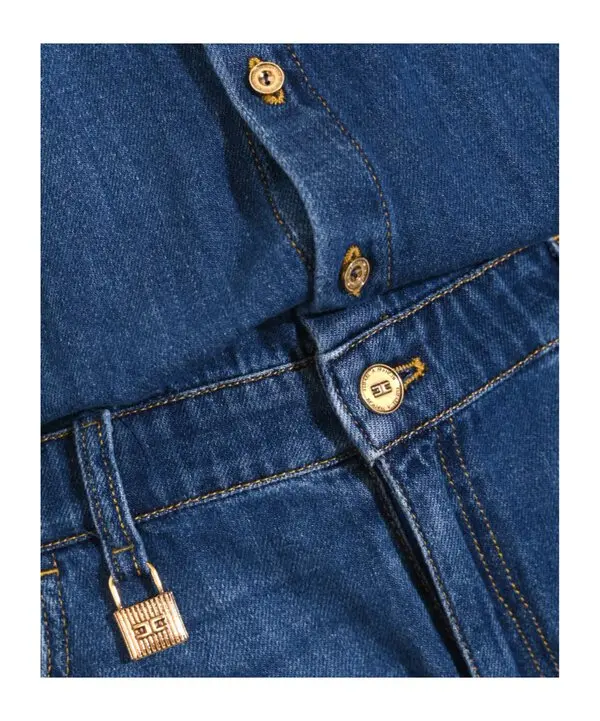 Elisabetta Franchi High-rise Wide-leg Jeans