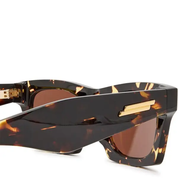 Bottega Veneta Thick-rimmed Rectangular Sunglasses
