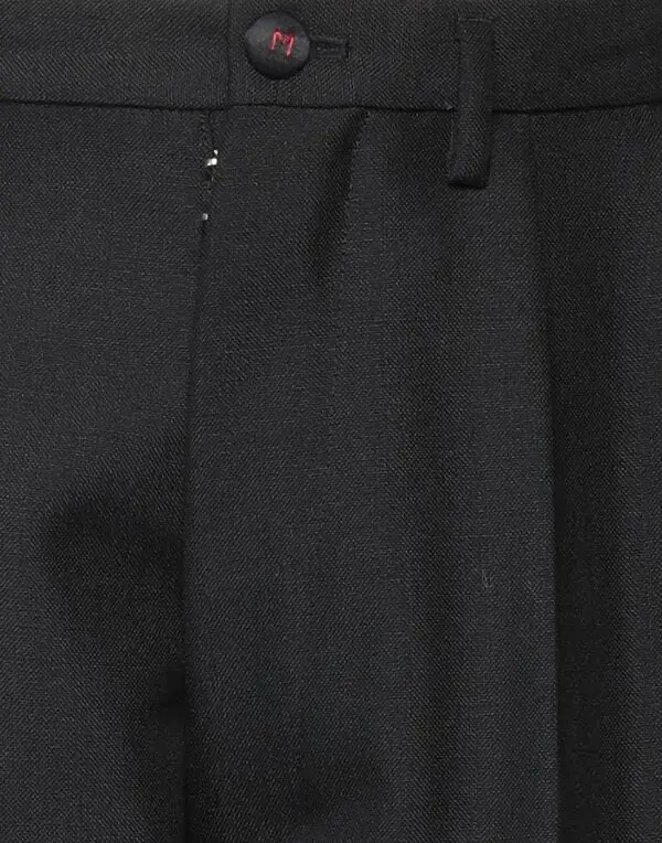 MAISON MARGIELA Solid-colored Satin Trousers