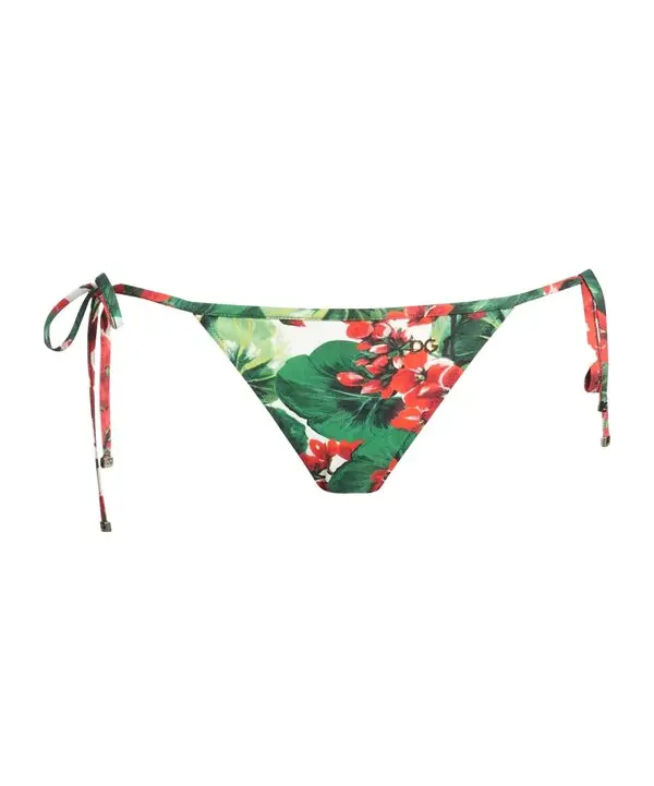 Dolce & Gabbana Floral-print Bikinis - Green
