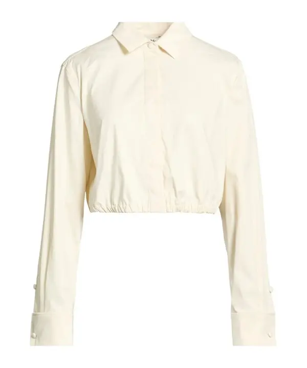 Max Mara Simple And Tailored Shirt - Camel